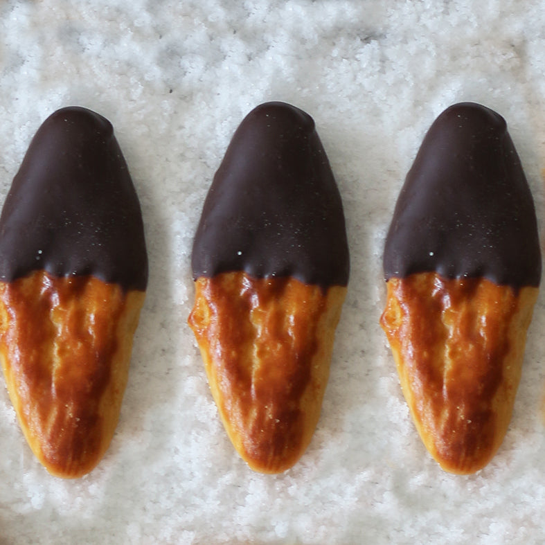 PORTUGUESE XMAS BISCUITS ('Broas Castelares') CHOC.DIP - 6 | 12 | 24 P ...